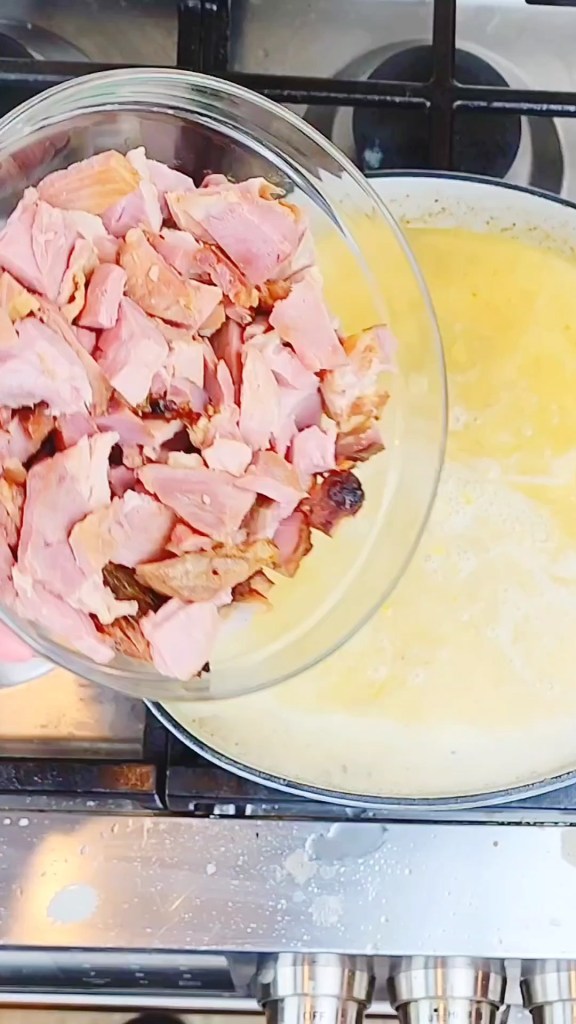 Ham and Corn Chowder – Salt and Lavender (Video) – Imapampchef