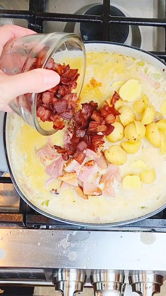 Ham and Corn Chowder – Salt and Lavender (Video) – Imapampchef